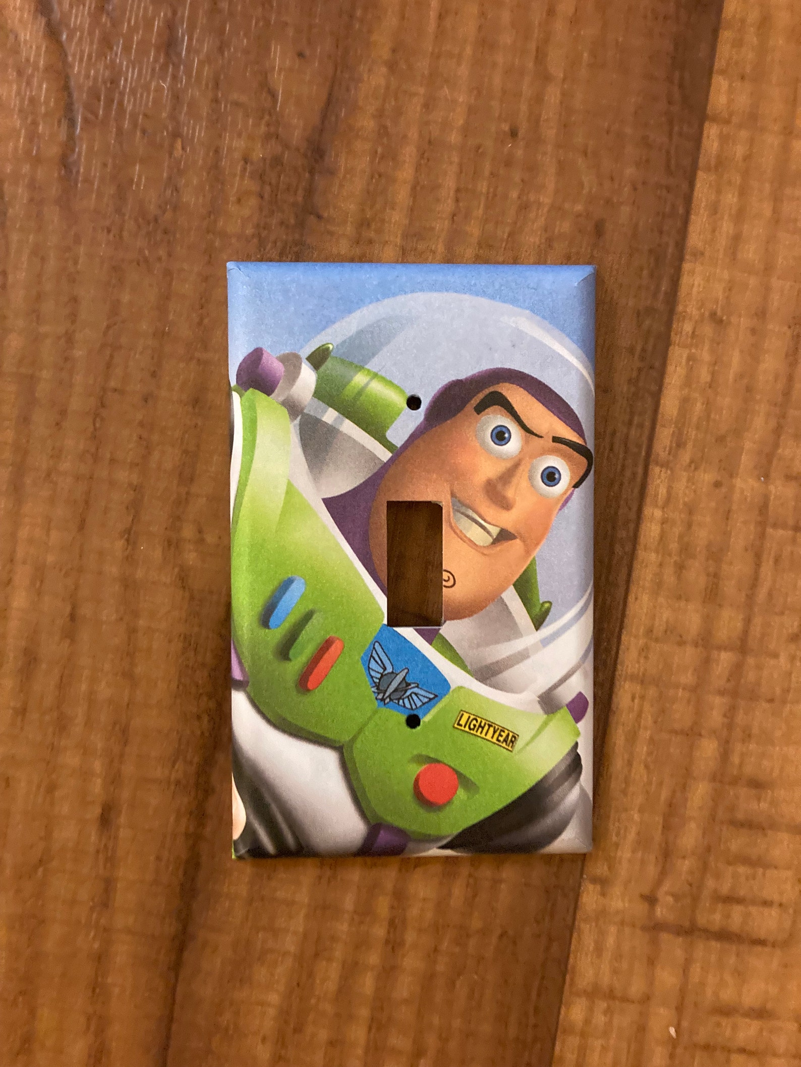 Buzz Lightyear Toy Story Light Switch Cover Toy Story Decor - Etsy