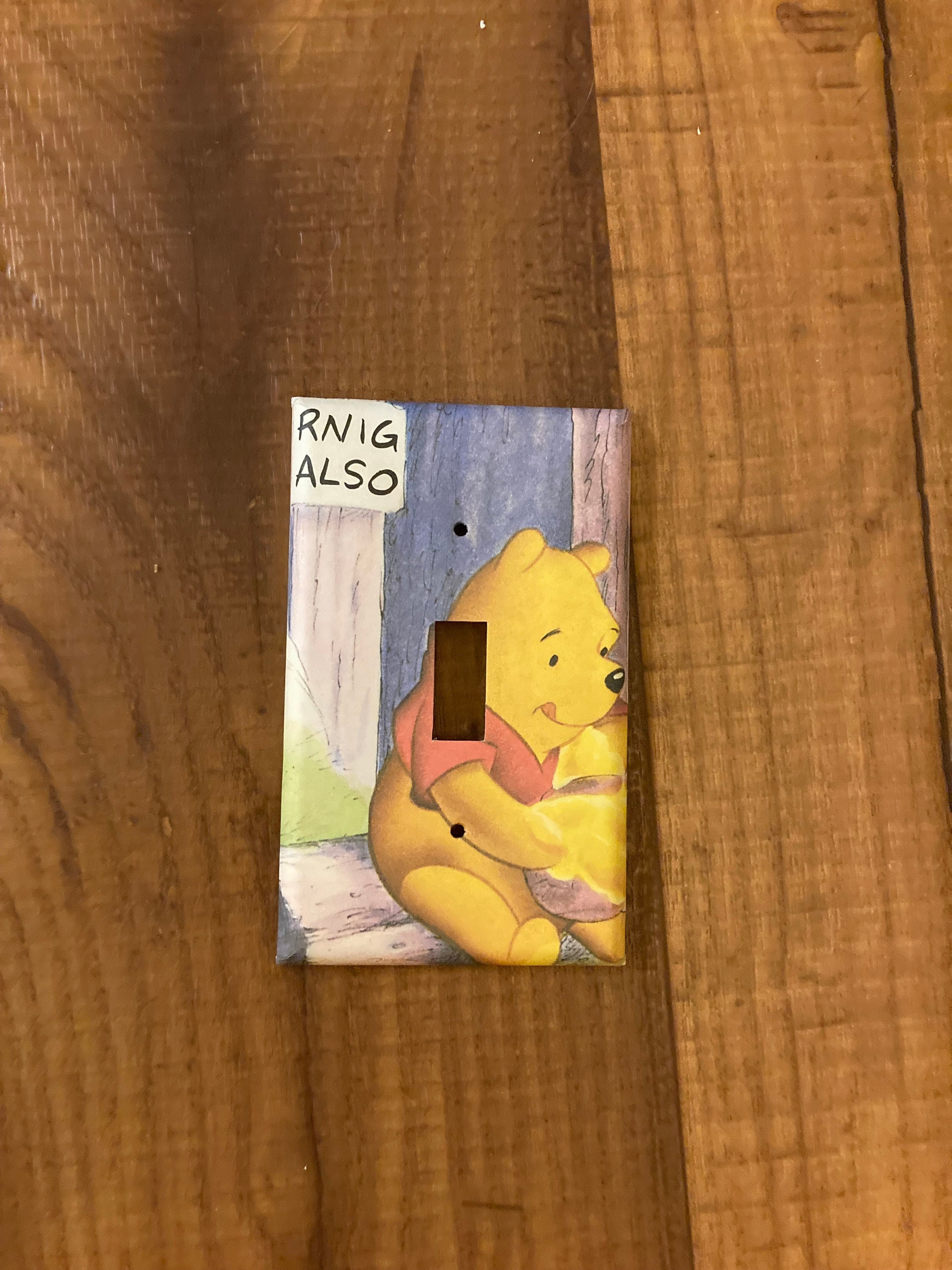 Winnie the Pooh Electrical Outlet Cover WTP26 - Etsy