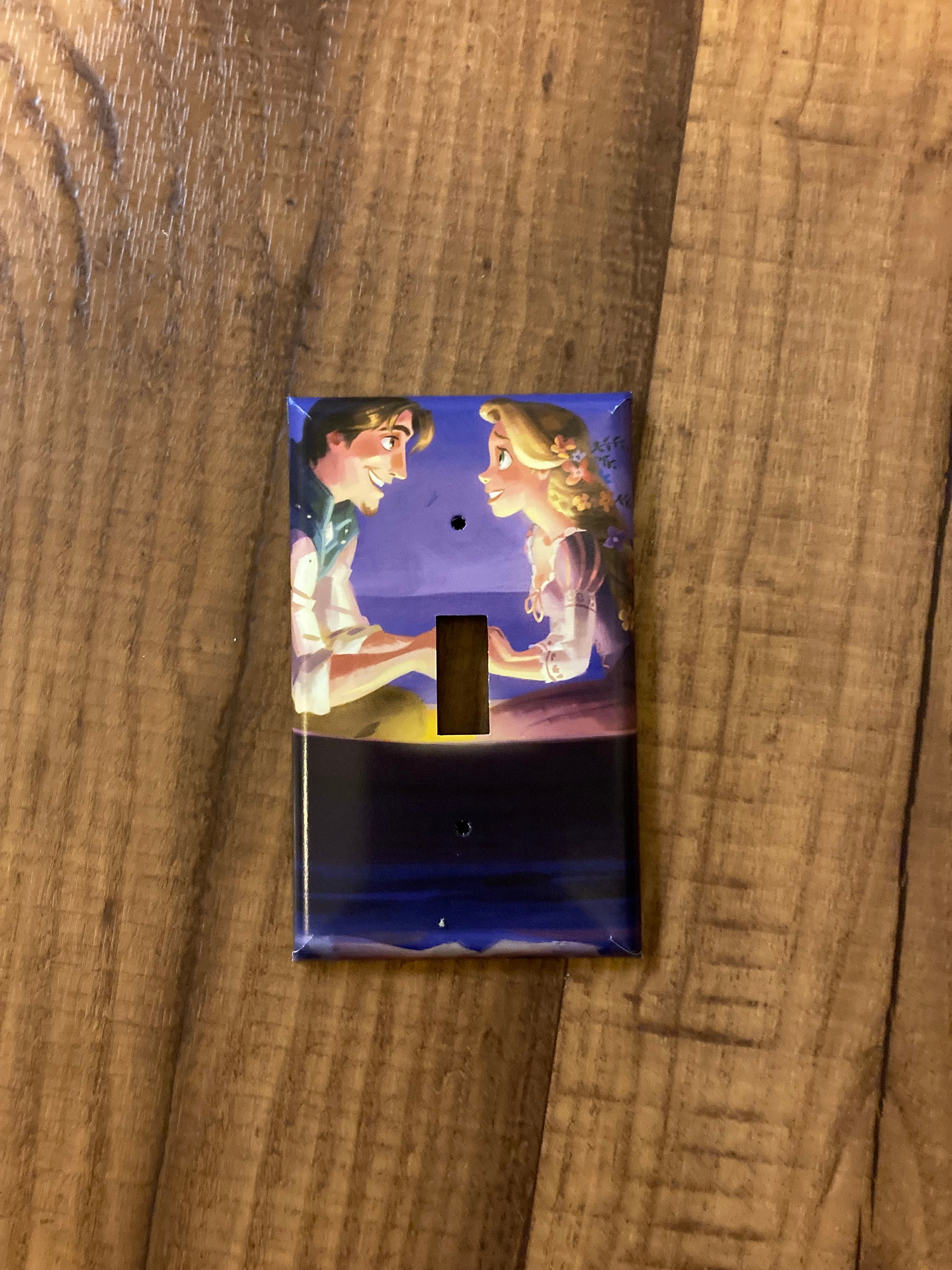 Rapunzel tangled Light Switch Plate Cover Tangled Decor - Etsy