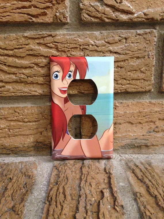Little Mermaid Ariel Electrical Outlet Cover LM19 | Etsy