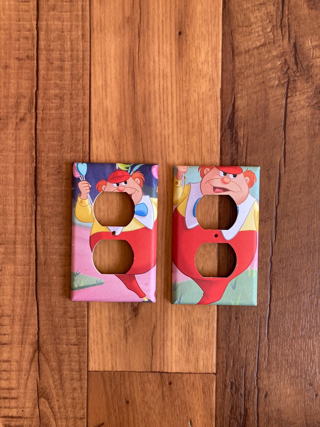 Tweedle Dee and Tweedle Dum Electrical Outlet Covers - Etsy