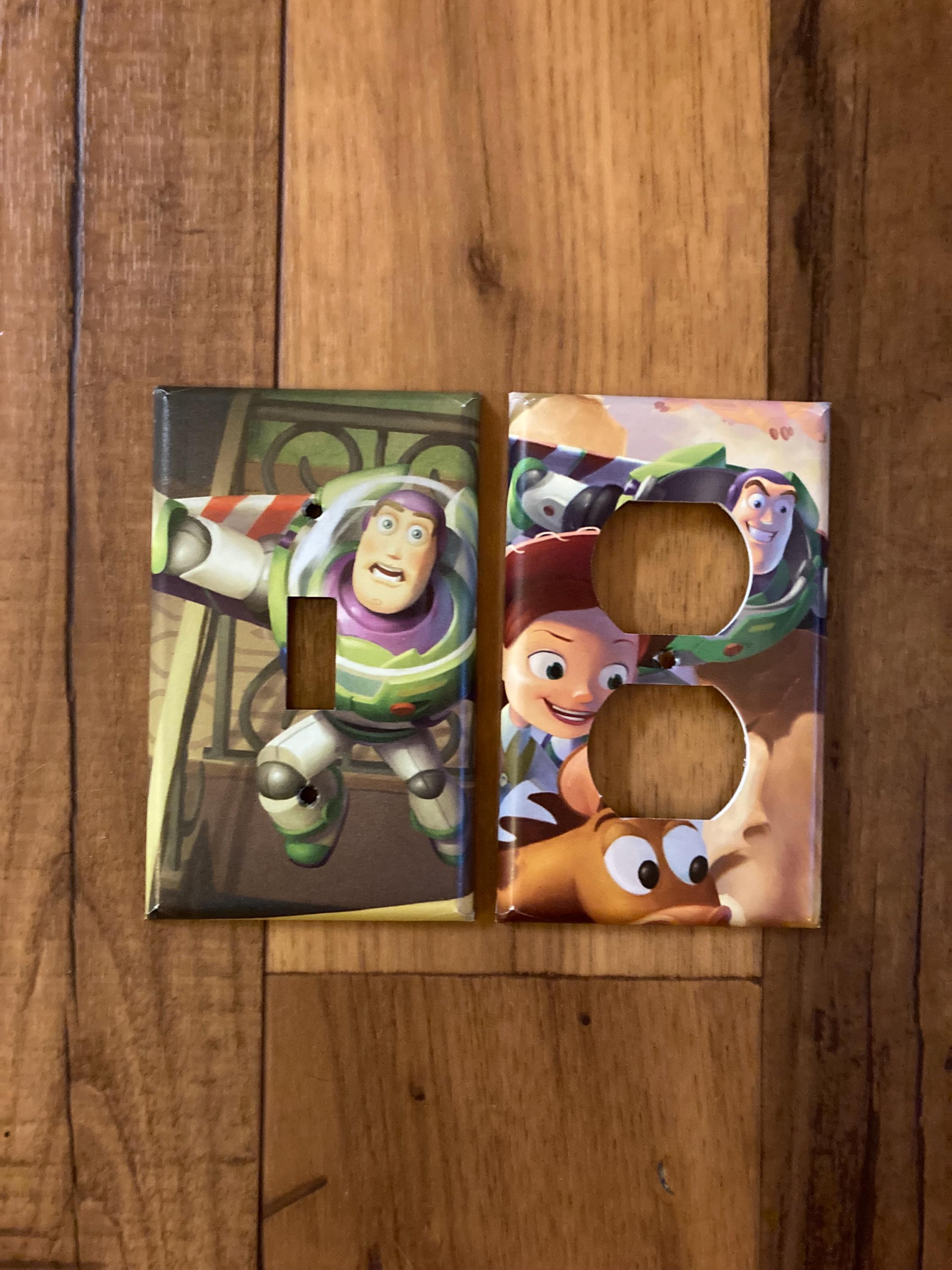 Jessie and Buzz Toy Story Light Switch and Electrial Cover, TS13 - Etsy