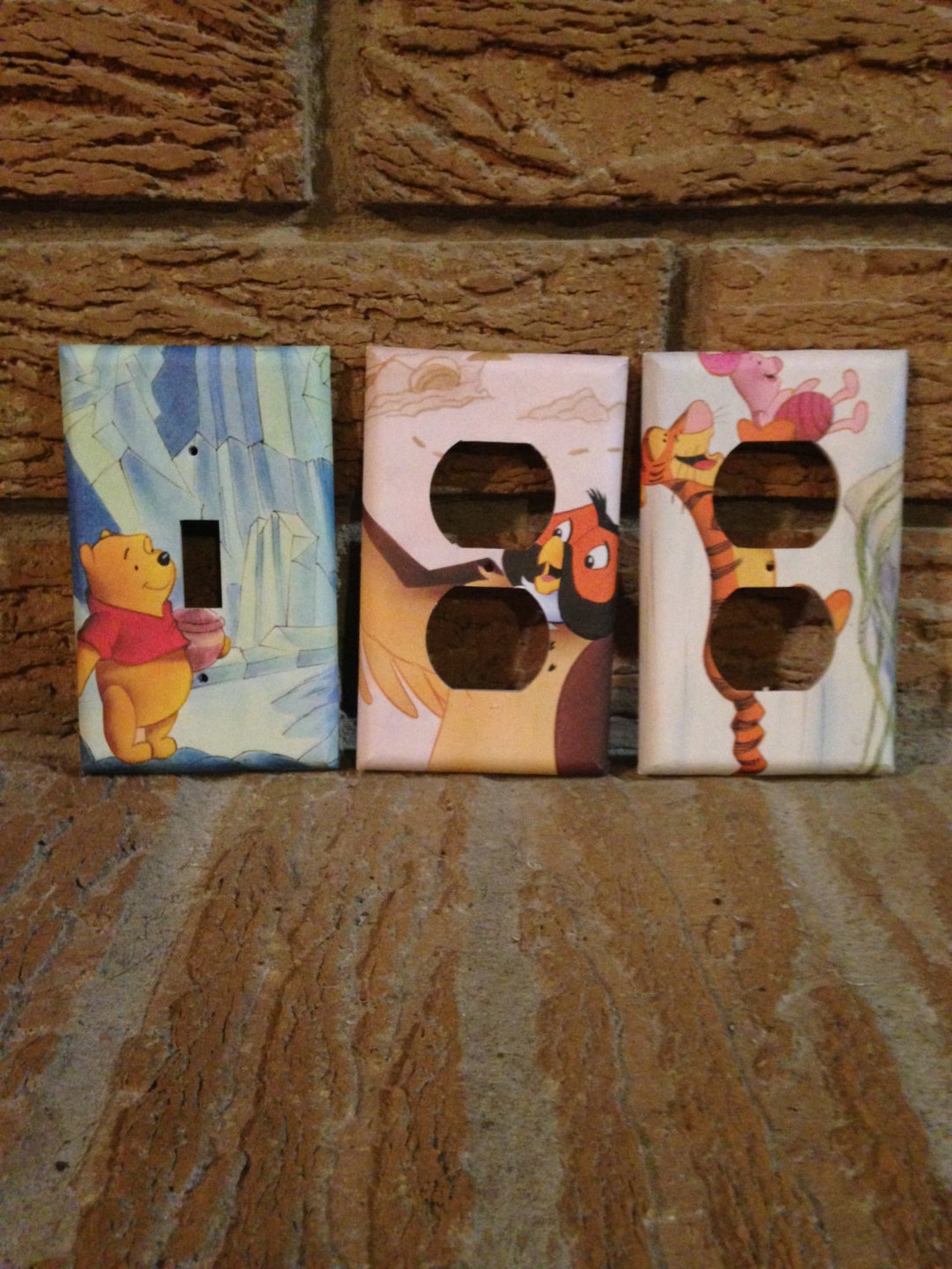 Winnie the Pooh Light Switch Plate and Electrical Cover - Etsy