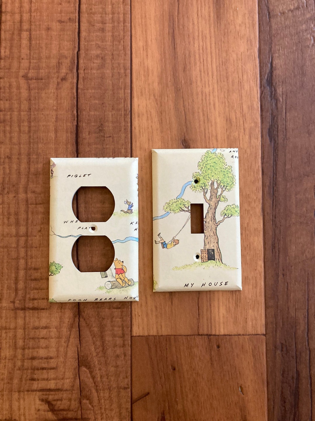 Hundred Acre Woods Winnie the Pooh Light Switch and Electrical Cover ...