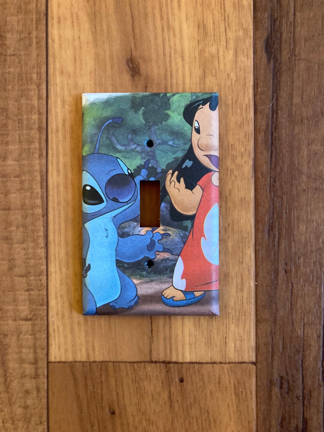 Lilo and Stitch Light Switch Cover, Lilo and Stitch Decoration, LS5 - Etsy