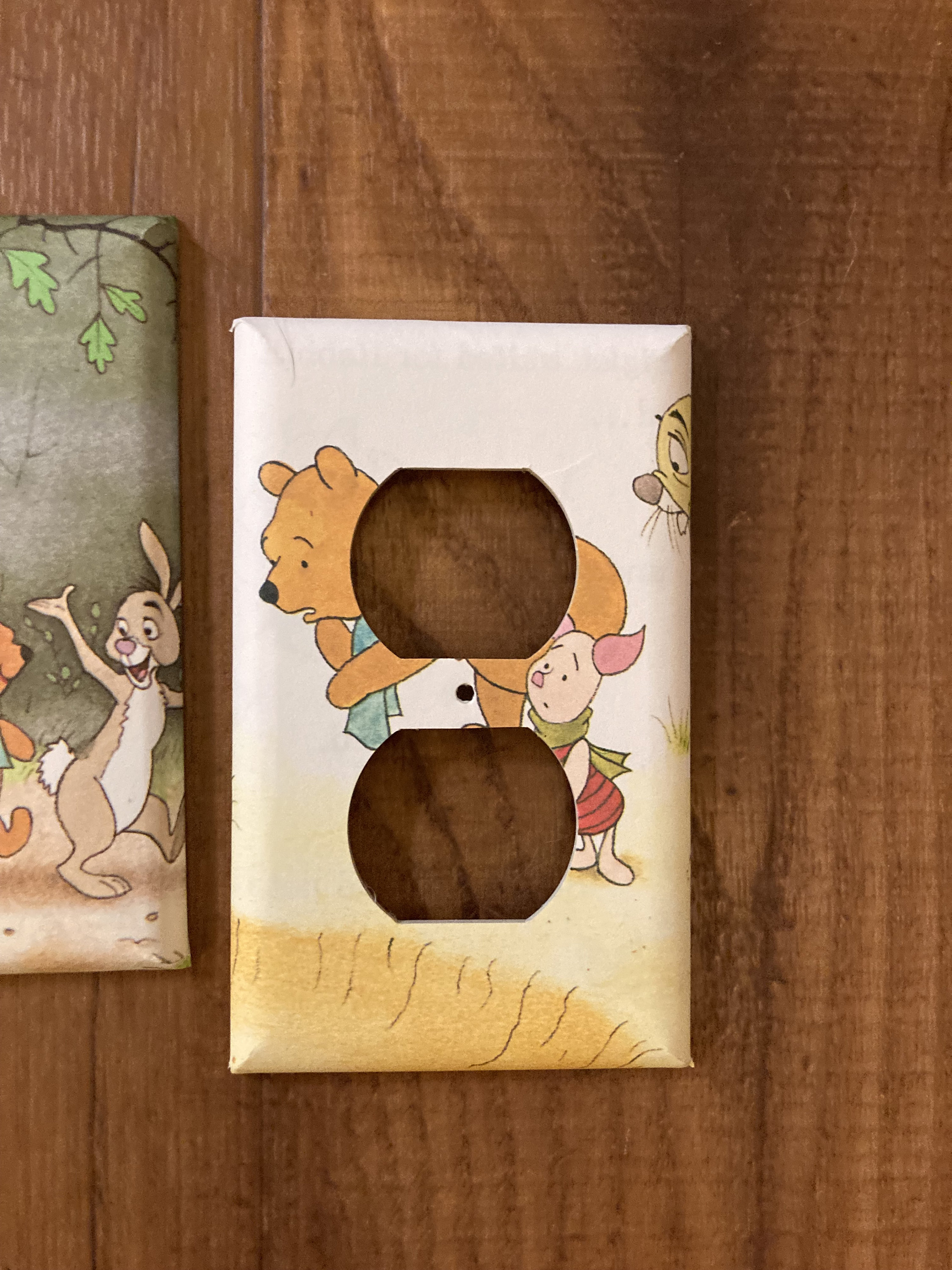 Winnie the Pooh Light Switch and Electrical Electrical Cover, WTP7 - Etsy