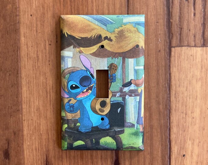 Lilo and Stitch Light Switch Cover - Etsy
