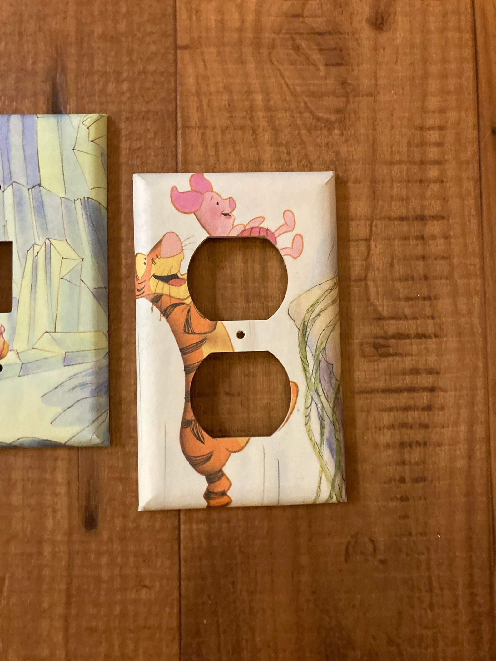 Winnie the Pooh Light Switch Plate and Electrical Cover - Etsy