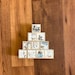 Little Bear Wooden Blocks, Nursery Blocks - Etsy