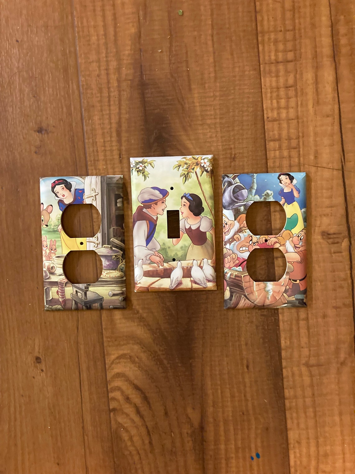Snow White and the Seven Dwarfs Light Switch Cover and Electrical Cover ...