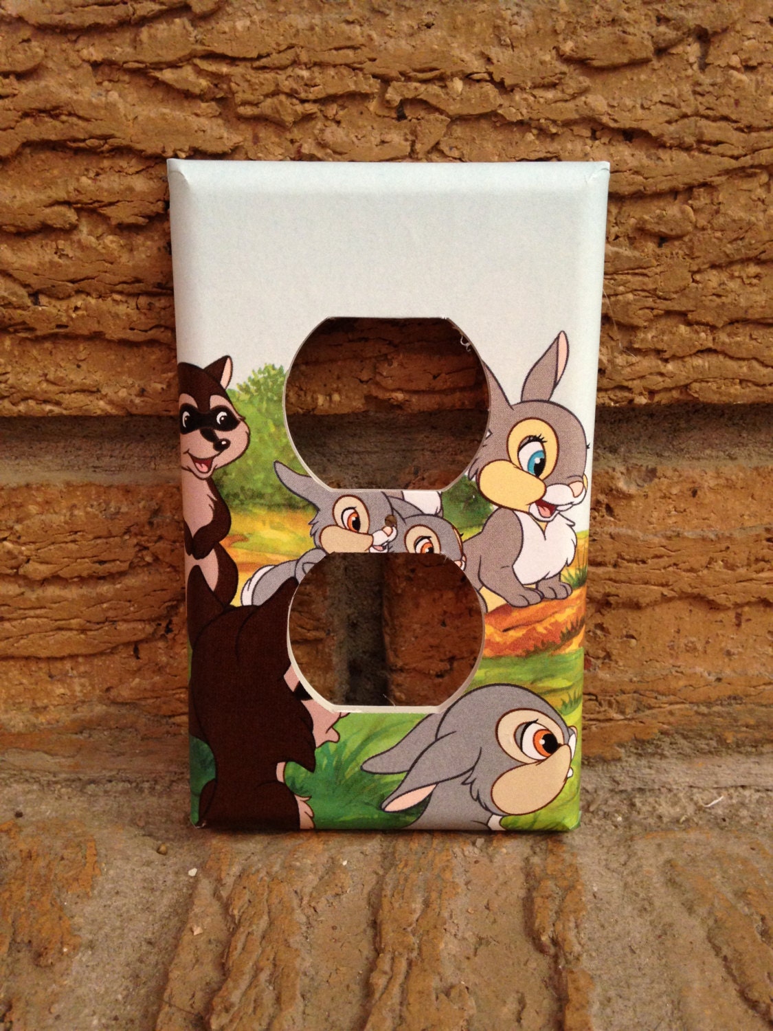 Thumper and His Family Electric Outlet Cover BAM4 - Etsy