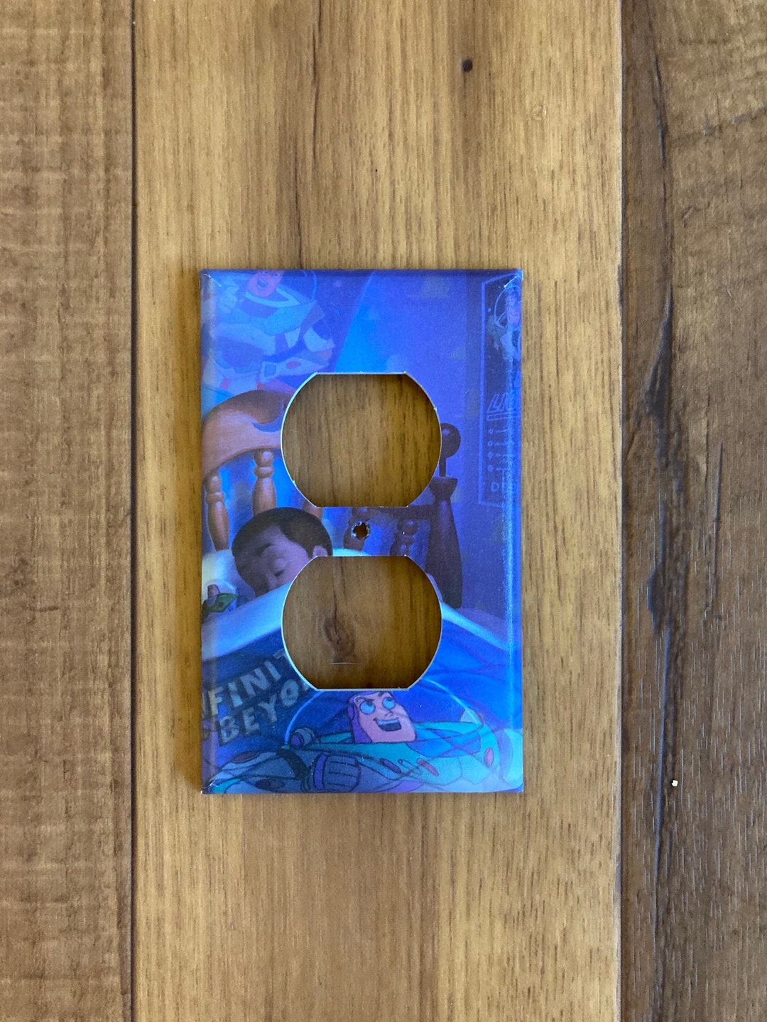 Toy Story Andy and Buzz Lightyear Electrical Outlet Cover - Etsy