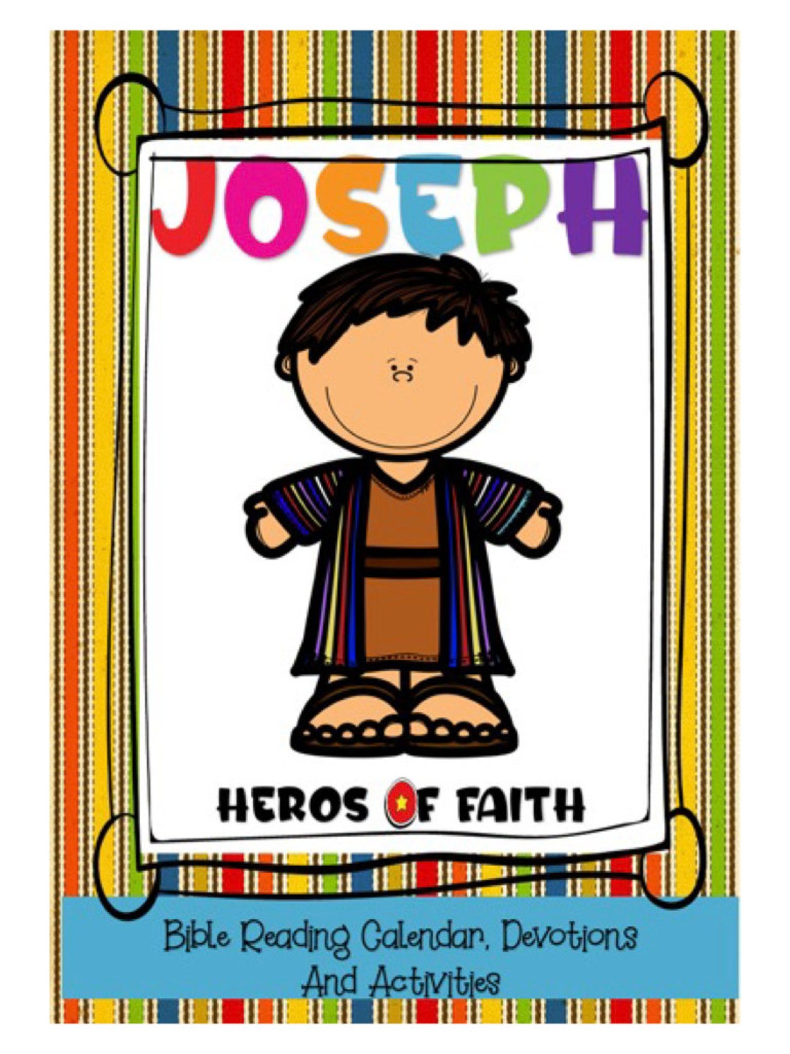 JOSEPH - Bible Reading, Devotional and Activities - Etsy