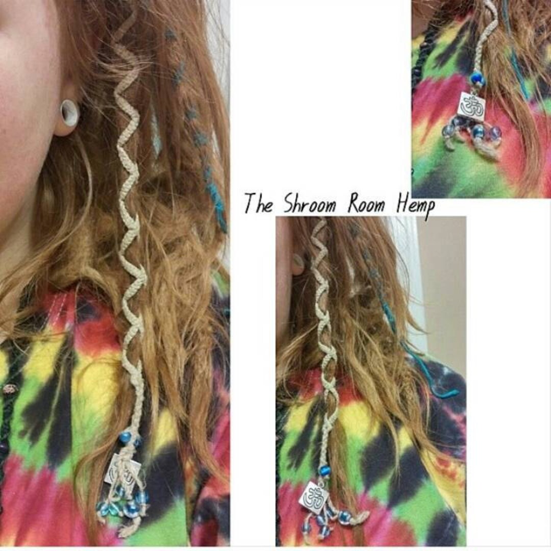 Custom Removable Dread Wrap, Hemp Dread Wrap, Dreadlocks Accessories ...