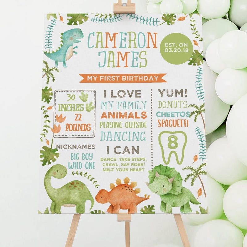 Dinosaur Birthday Decorations - Etsy