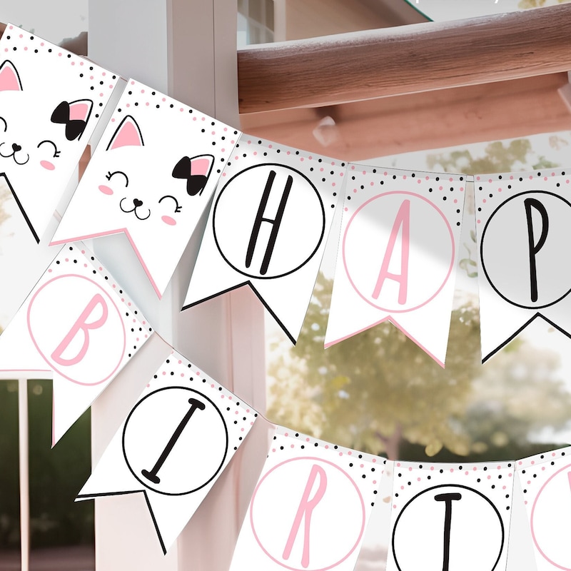 Cat Banner - Etsy
