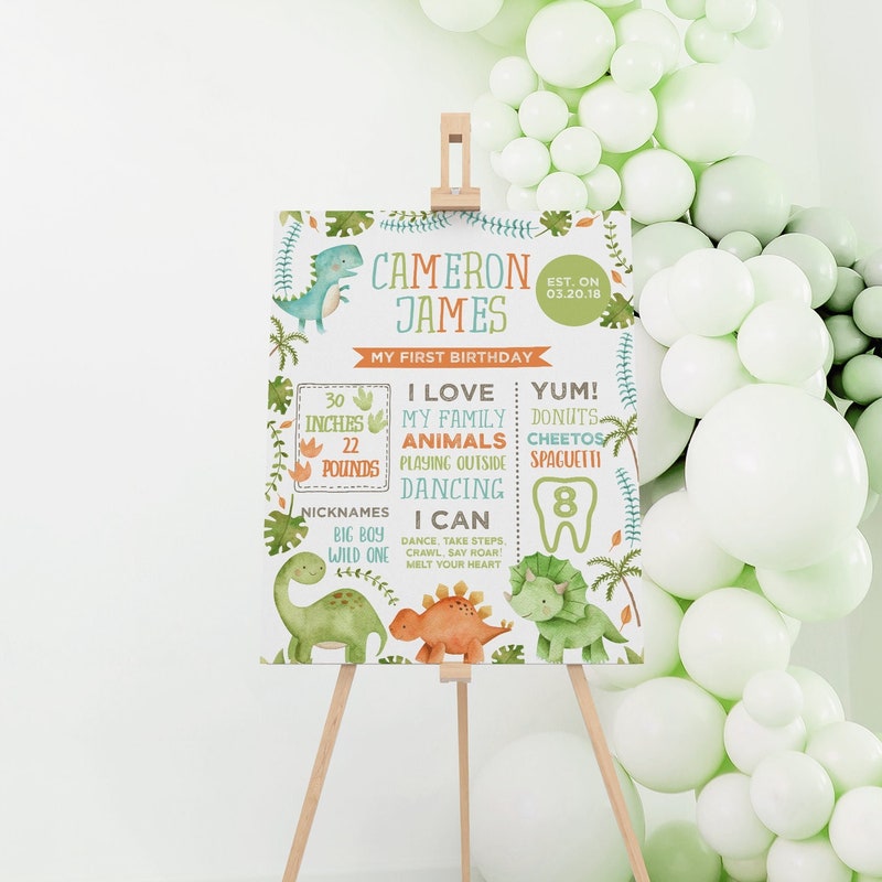 Dinosaur Birthday Decorations - Etsy