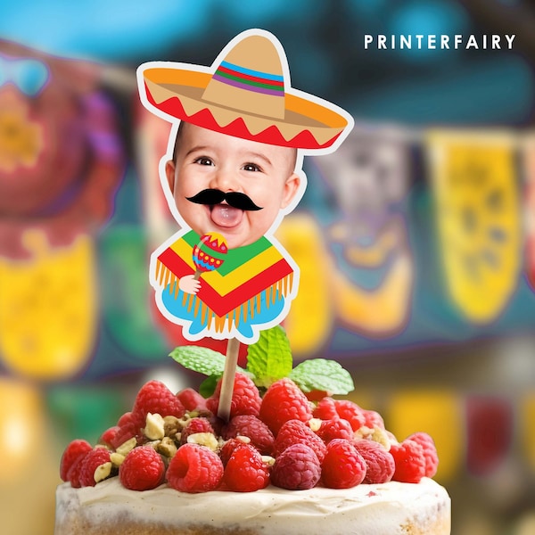 Mexican cake topper - Etsy México