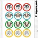 Puppy Birthday Party, Puppy Printable Toppers, Dog Birthday Party ...