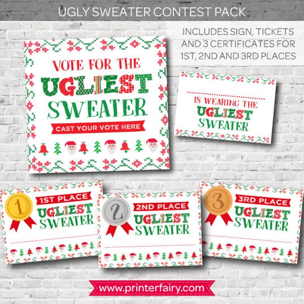Ugly Sweater Contest - Etsy