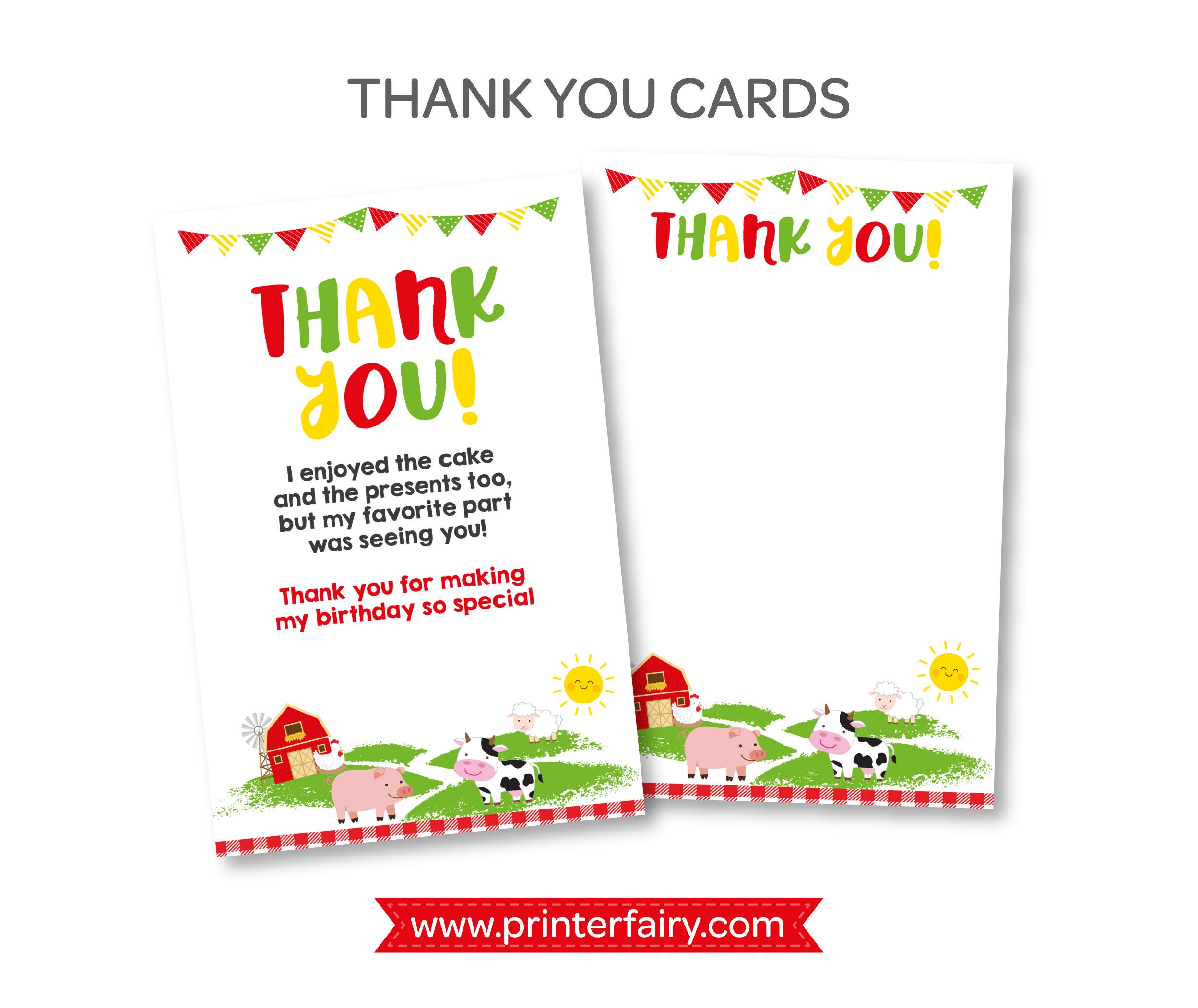 Farm Birthday Decorations Farm Birthday Party Barnyard Party | Etsy