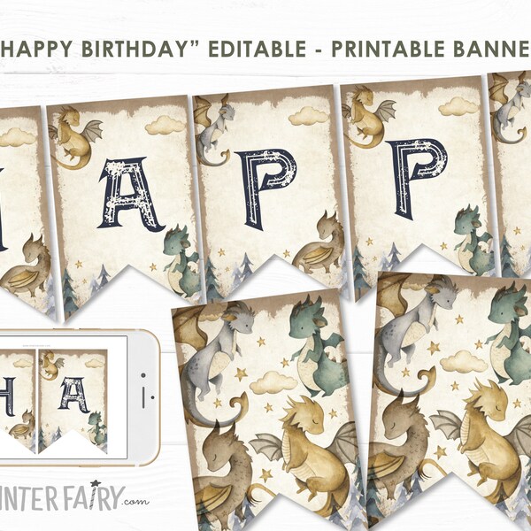 Dragon Birthday - Etsy