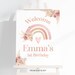 Boho Rainbow Welcome Sign, Pastel Watercolor Boho Decor, Pampas Party ...