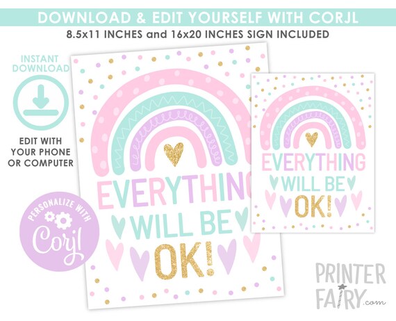 Everything will be ok, Rainbow Birthday Parade, Everything will be fine ...