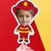 Firefighter Personalized Photo Toppers, Printable Personalized ...