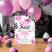 Editable Disco Cowgirl Party Invitation, Cowgirl Big Little Birthday ...
