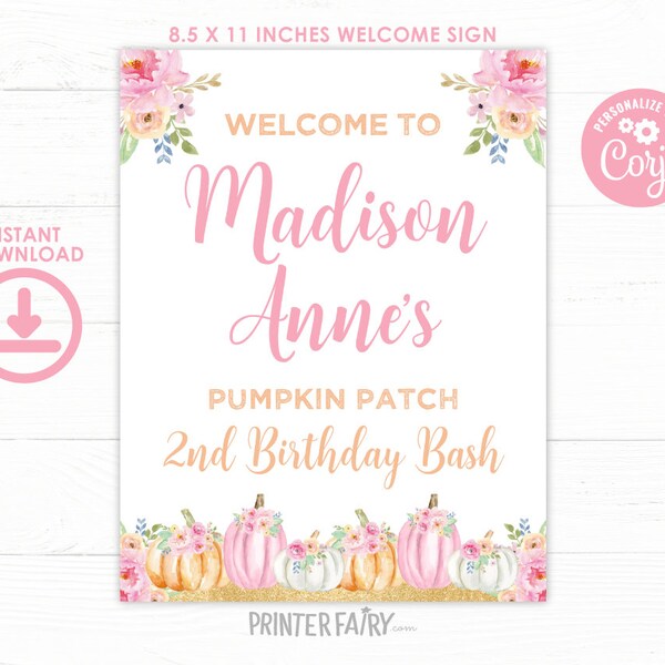 Pumpkin Birthday Decorations - Etsy