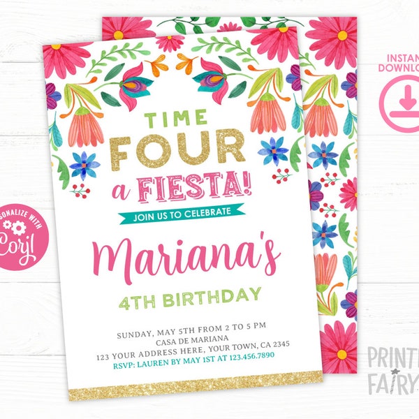 Fiesta Invite - Etsy