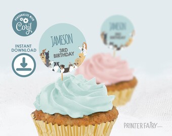 Adorable Doodle Modern Chalkboard Style Dog Party Paw-ty Pet - Etsy