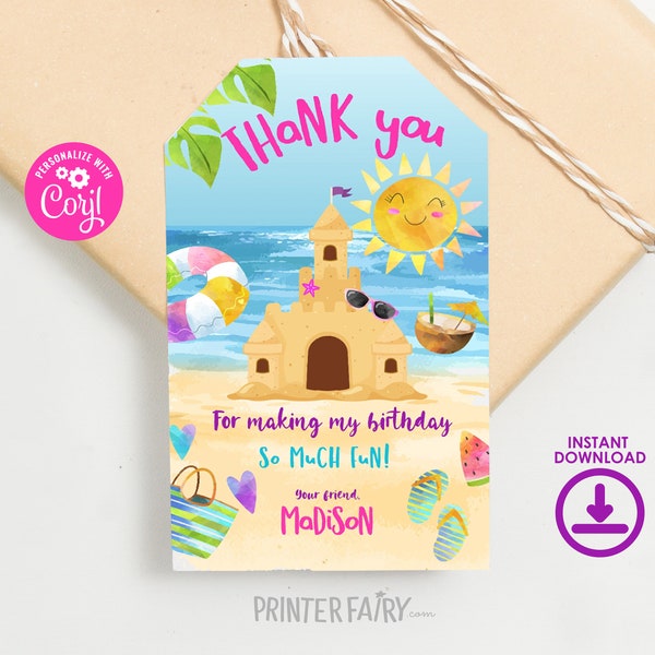 Beach Party Favor - Etsy