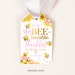 Bee Thankful Printable Appreciation Gift Tags, Editable Bee Gift Tags ...