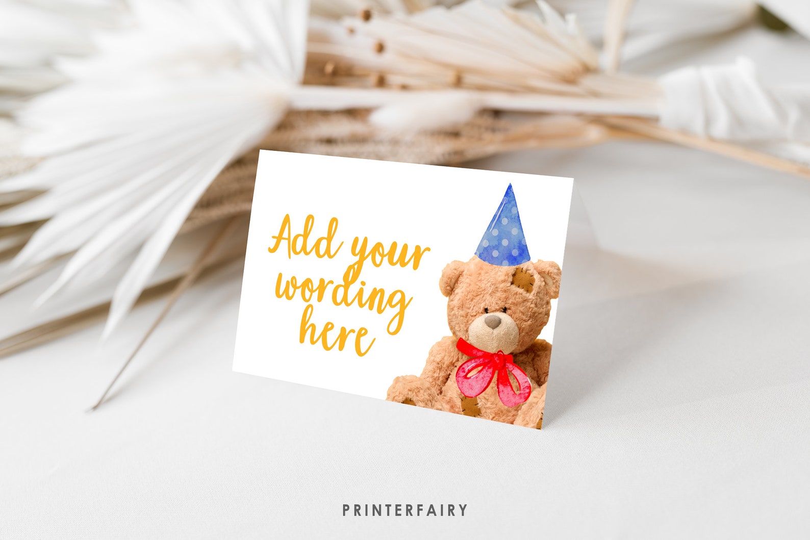 Bear Birthday Party Food Tents, Beary Fun Birthday Food Table Labels ...