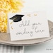 Graduation Place Cards Editable Template, Food Table Cards, Instant ...