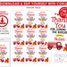 Firefighter Favor Tags EDITABLE Fire Fighter Birthday Party - Etsy