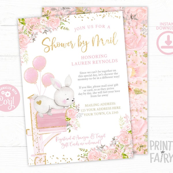 Baby Shower by Mail Baby Shower Invitation - Etsy