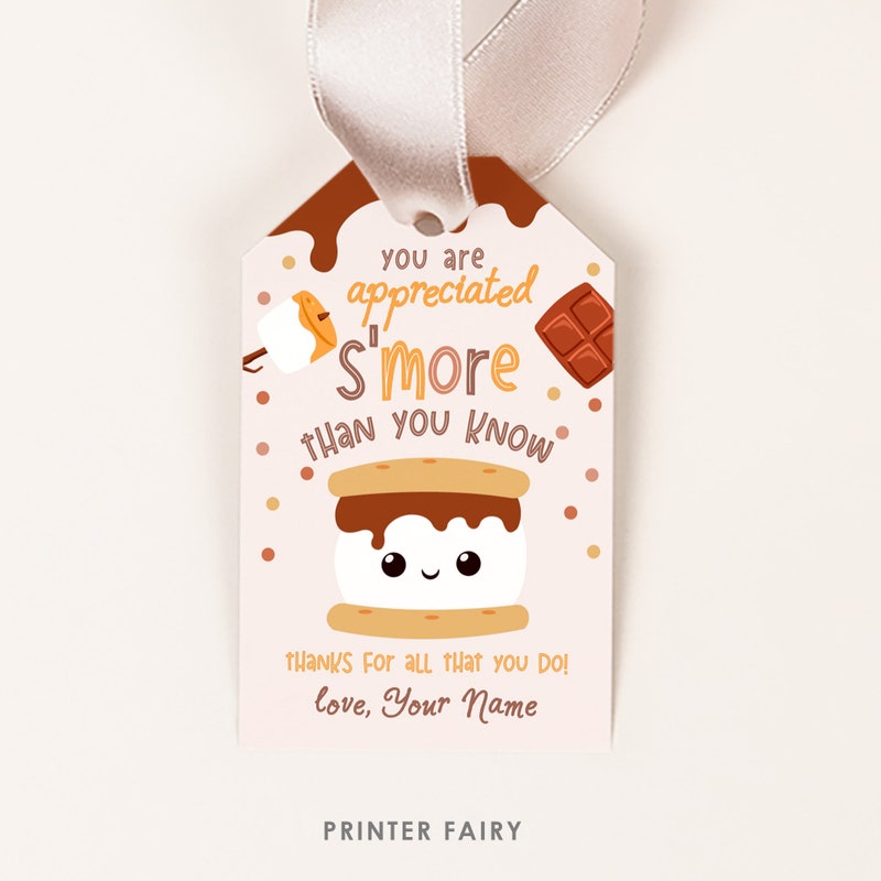 Smores Tag - Etsy