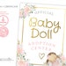 Doll Adoption Certificate, EDITABLE Adoption Certificate, Baby Doll ...