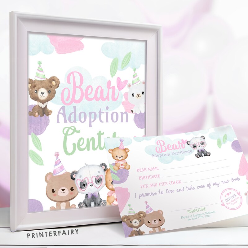 Build a Bear Certificate - Etsy