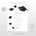 Graduation Party Menu, Editable Template, College Graduation Decor ...