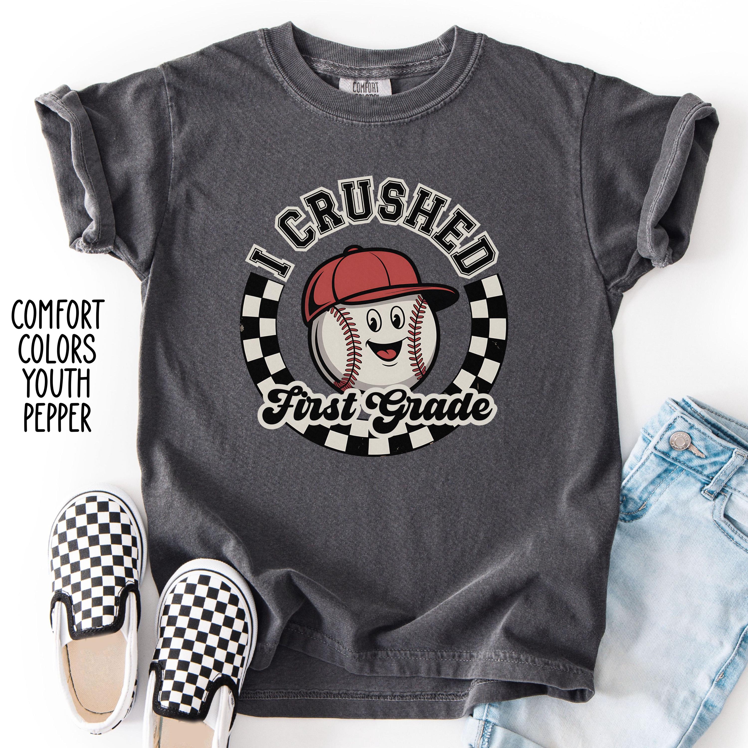 Kids Last Day of First Grade School Shirt, 1st Grade Shirt, Baseball ...