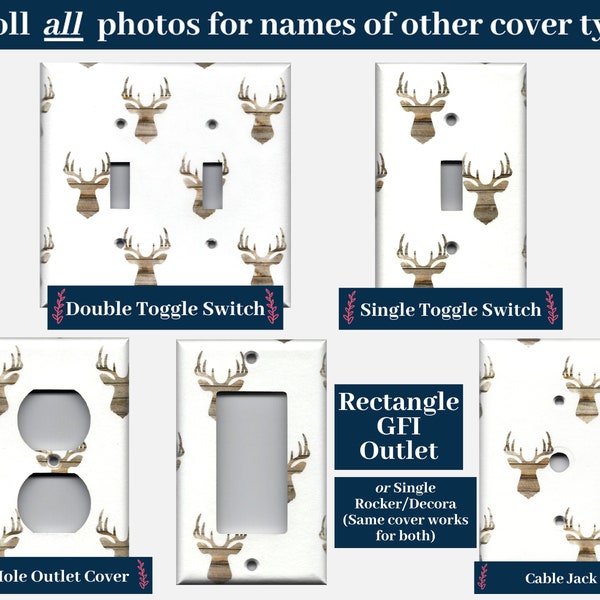 Woodland Light Switch Cover - Etsy