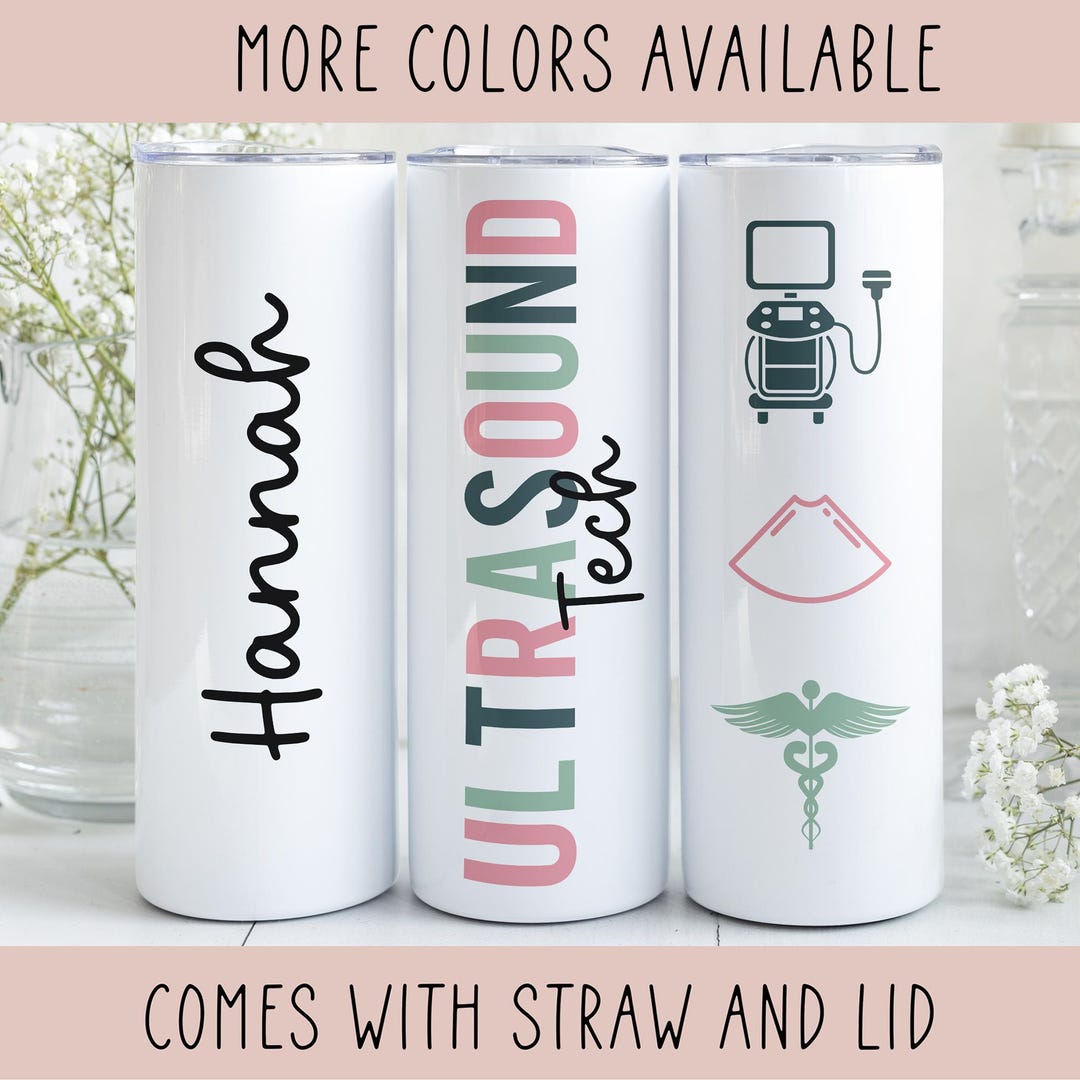 Personalized Ultrasound Tech Mug, Coffee Tumbler, Radiology Gifts, Rad ...