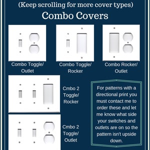 Dark Denim Blue Jean Look Light Switch Plates and Wall Outlet - Etsy