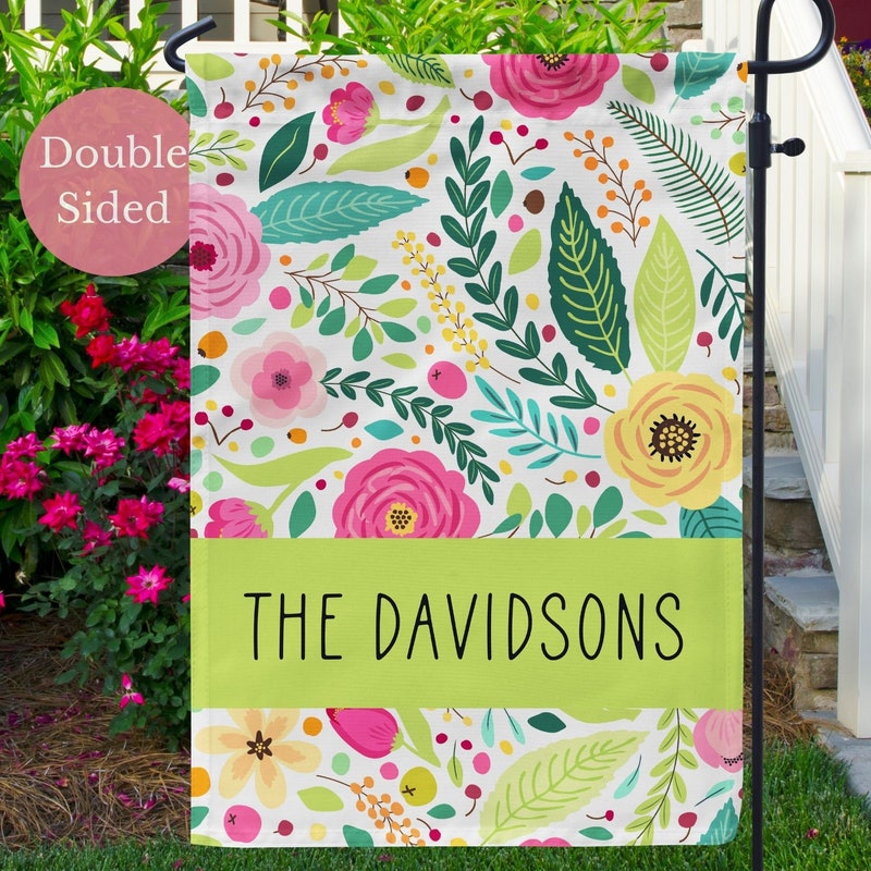 Custom Garden Flag - Etsy