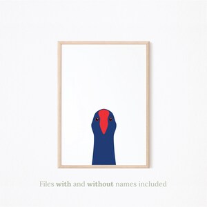 New Zealand Birds Wall Art, MEGA BUNDLE, Set of 20! , Printable ...