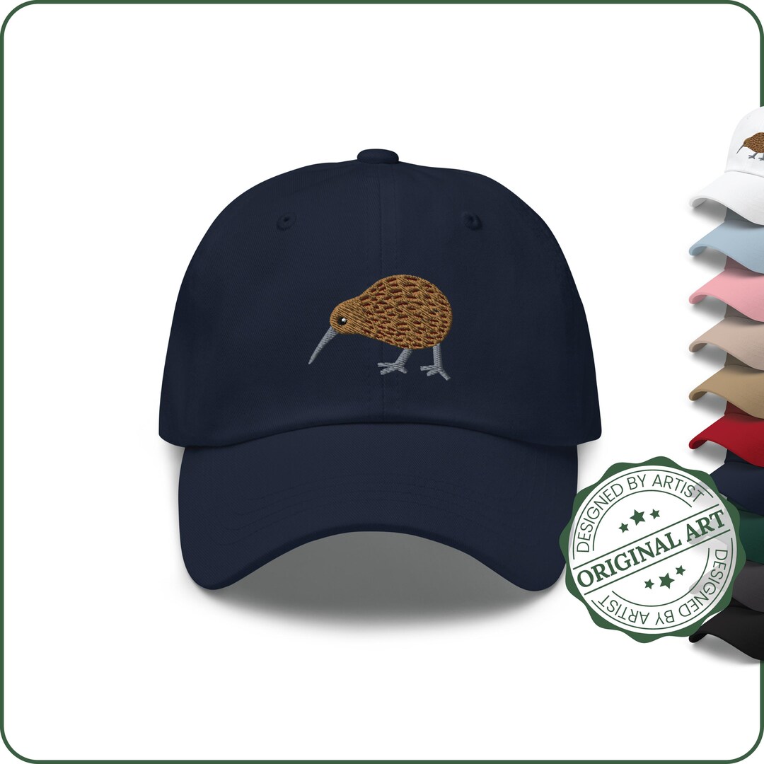 New Zealand Kiwi Bird Hat | Kiwi Cap | New Zealand Kiwi | Dad Hat ...